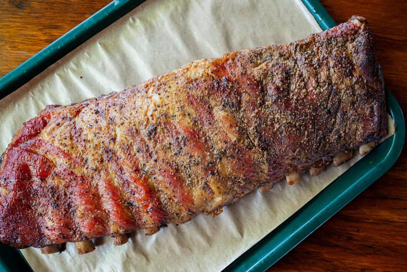Pork Ribs, Cooked, rack – Hard Eight Marketplace